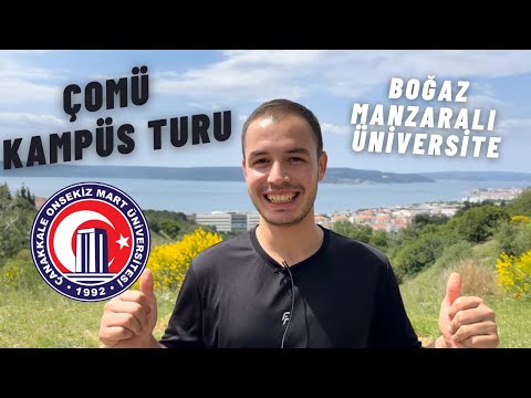 Çanakkale 18 Mart Üniversitesi Kampüs Turu I ÇOMÜ VLOG