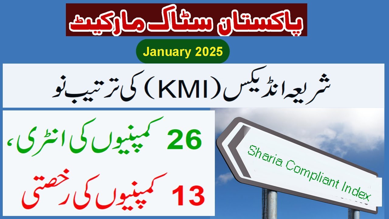 Pakistan Stock Market Shariah Compliant Index KMI All Share and KMI30 Re-composition - YouTube