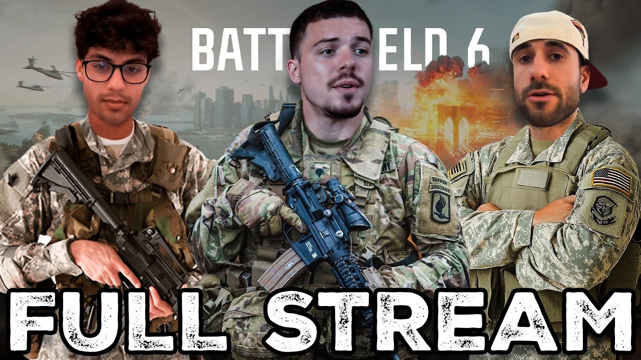 (31 JULY 2025)🔴 BATTLEFIELD 6 REVEAL EVENT w／ RON, KAYSAN AND ZOOMAA 🔴 ...