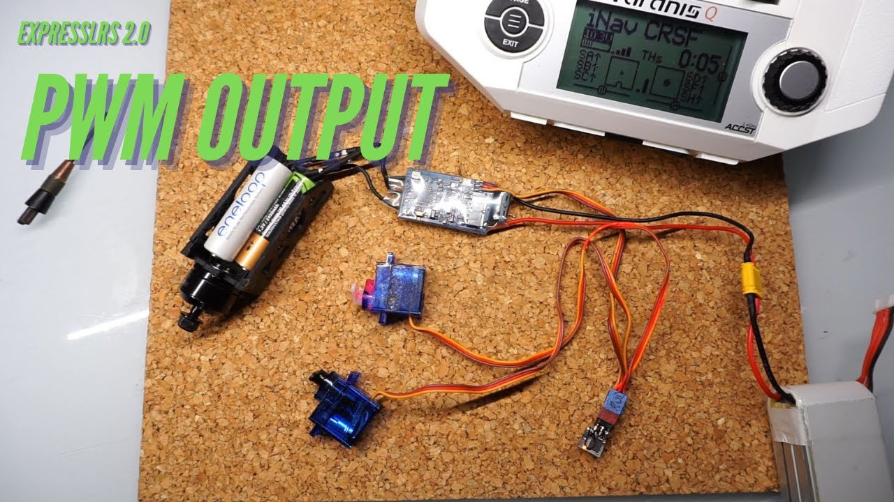 PWMP Receiver - ExpressLRS PWM Output - YouTube