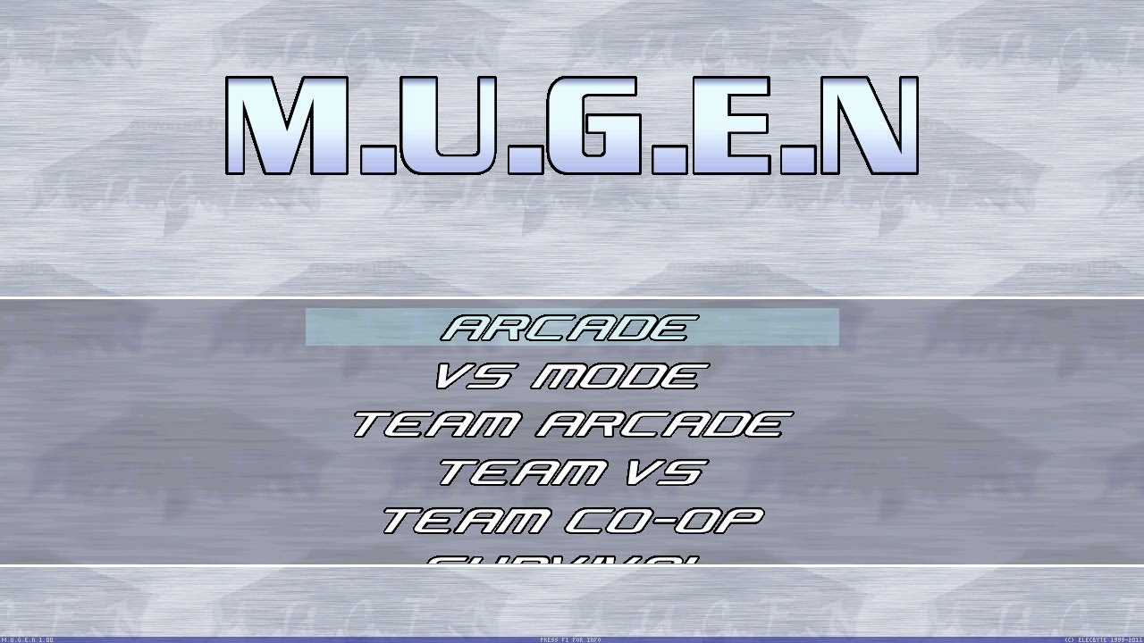 Mugen Default Announcer Voice Clips - YouTube