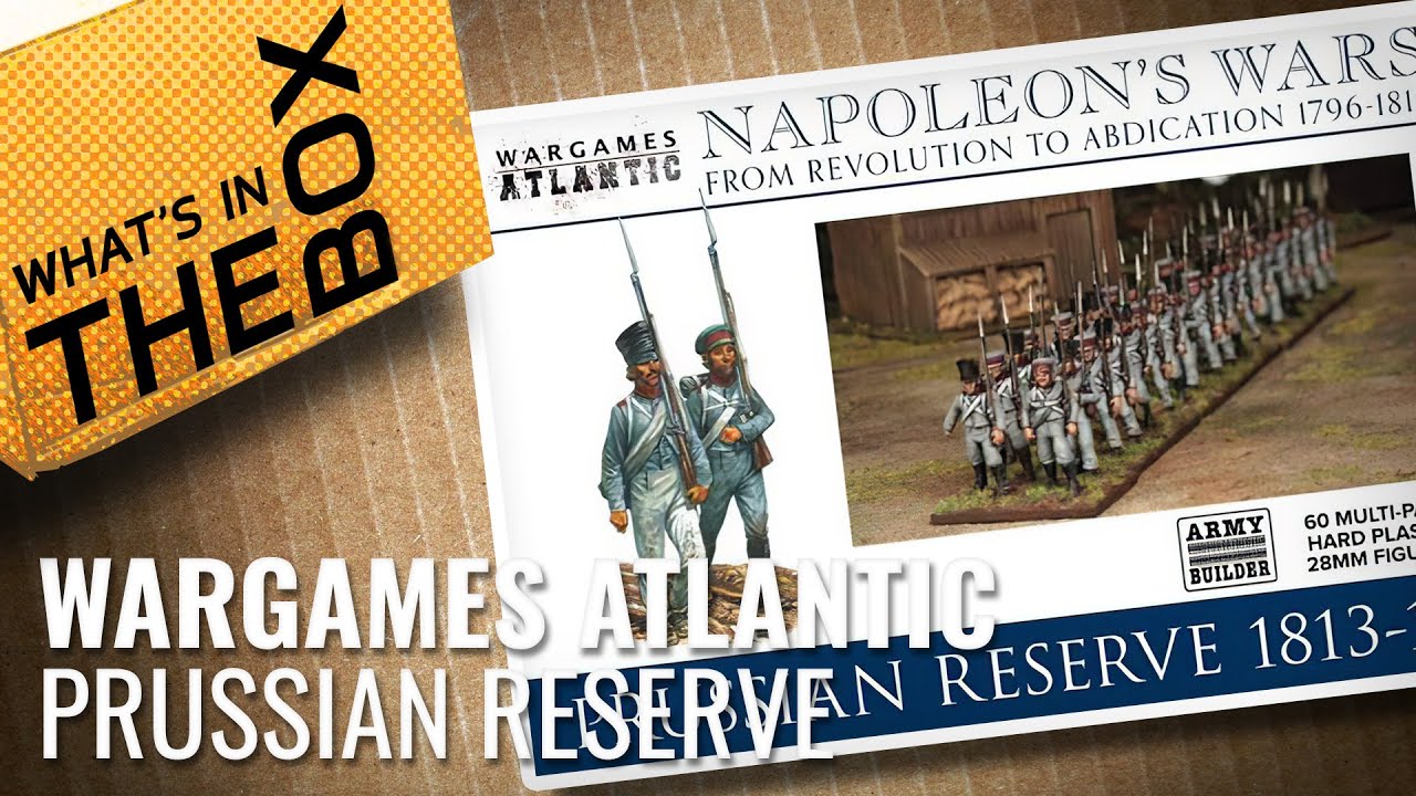 Unboxing: Prussian Reserve 1813-1815 | Wargames Atlantic - YouTube