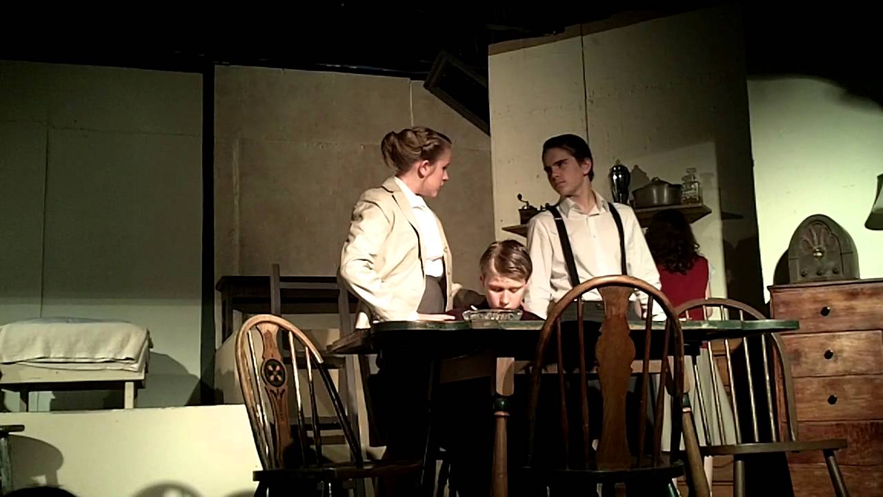 Anne Frank 05-Mrs Van Daan - Coat Scene: trying on, spilling on - YouTube