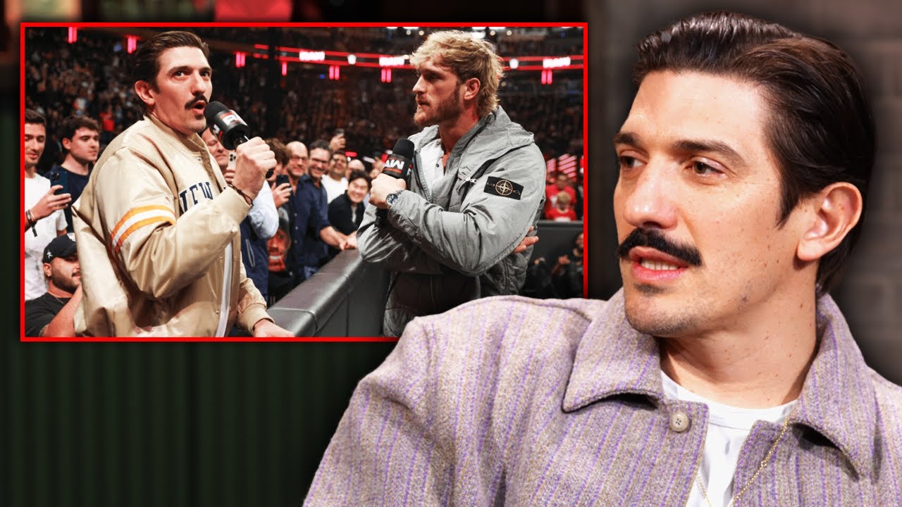 Schulz Reacts: Logan Paul at WWE & AJ Styles SAVES Schulz - YouTube