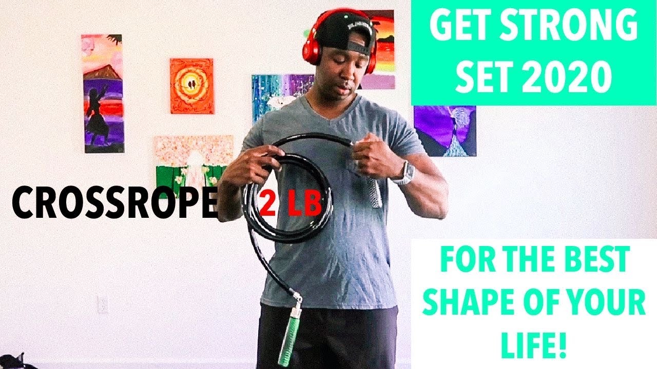 11 MINUTE STRENGTH JUMP ROPE WORKOUT AT HOME |2 LB CROSS ROPE GET ...