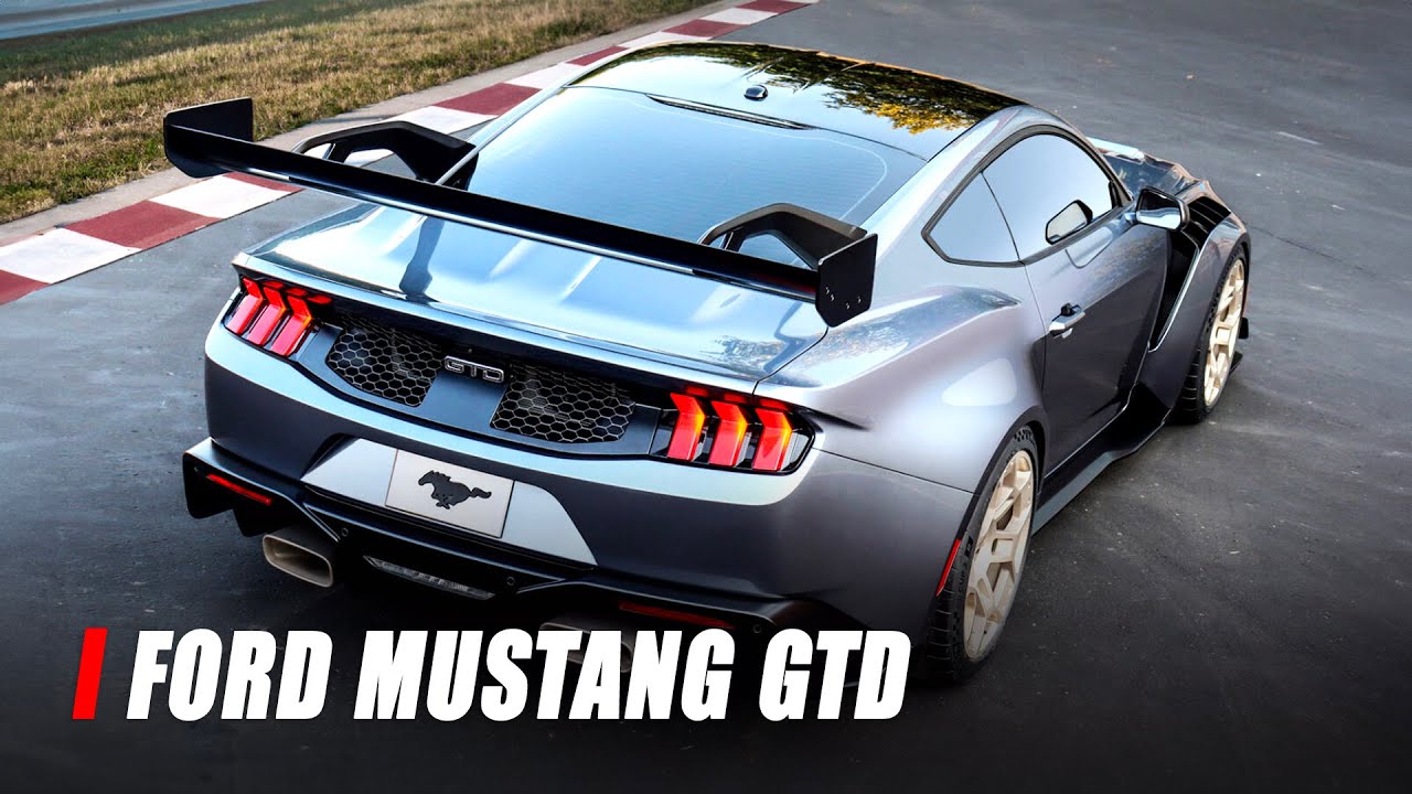 New Ford Mustang GTD With Over 800 HP Sounds Ferocious - YouTube