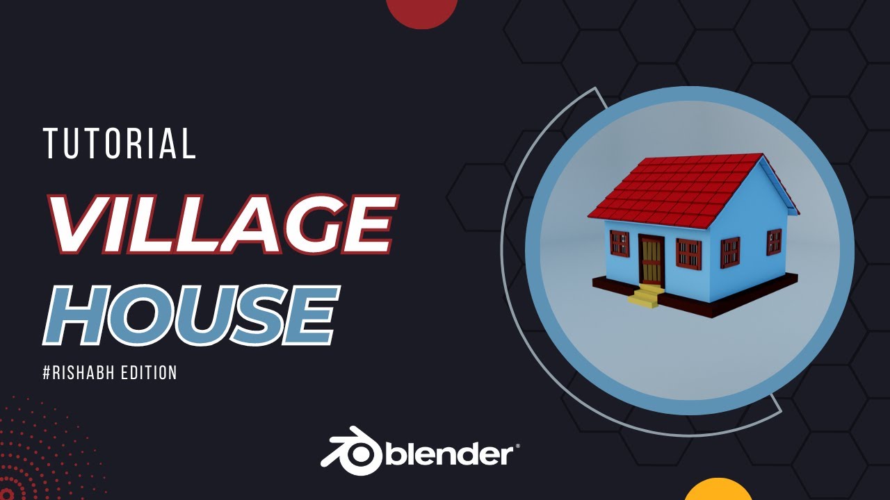 How to make Low Poly House . #blender #3dart #modelling #tutorial - YouTube