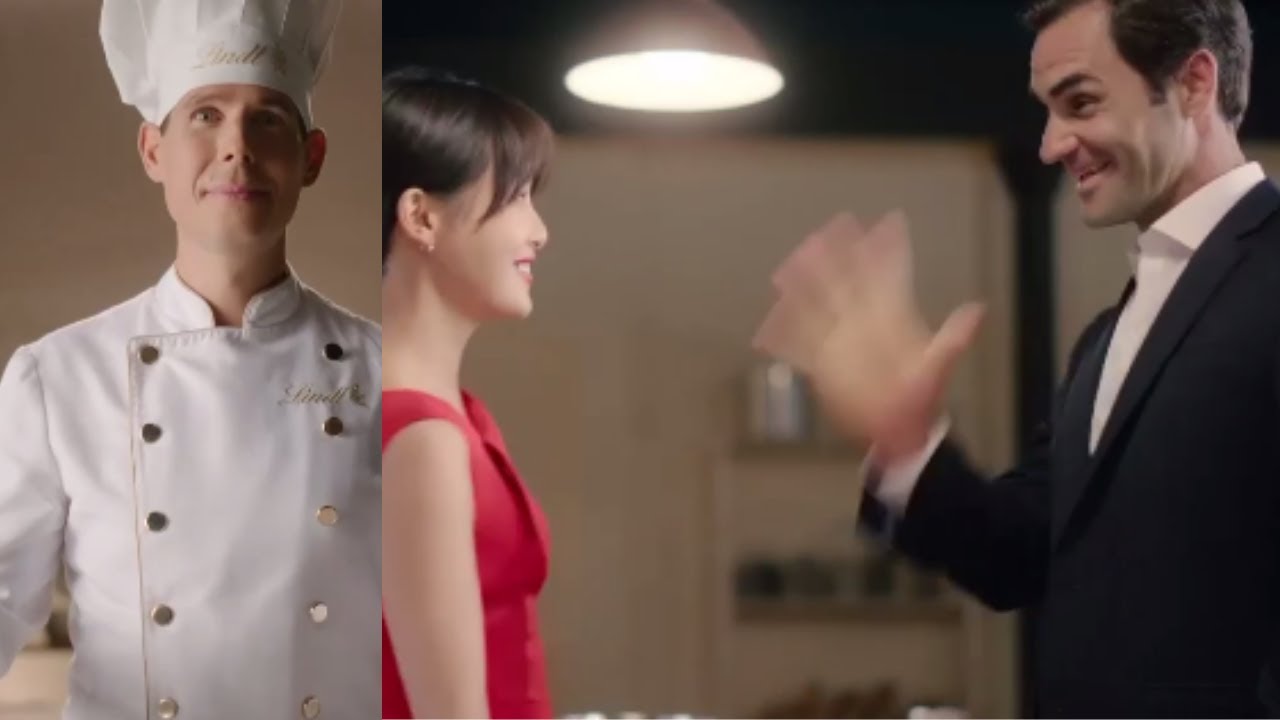 ROGER FEDERER - Funny Lindt Chocolate Commercial for China (YOU HAVE ...