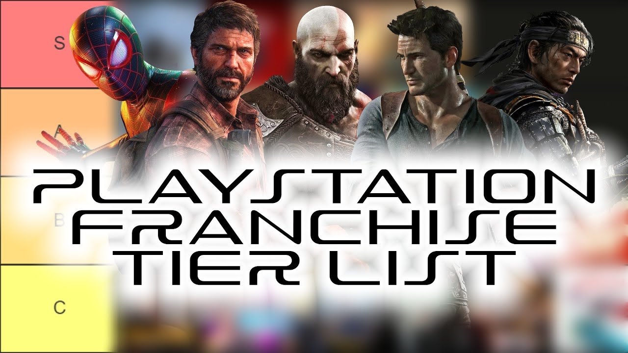 PlayStation Franchise Tier List | The Best PlayStation Franchises - YouTube