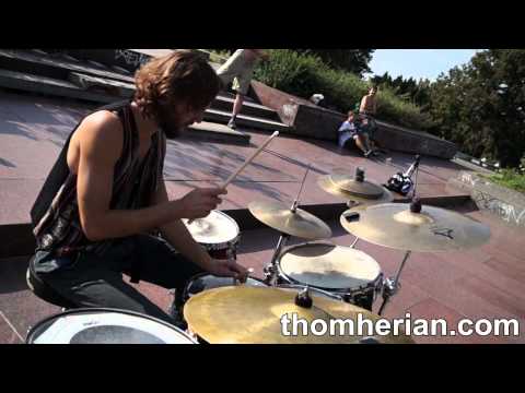 ZATIM NE Thom Herian aka Drama Jacqua oriental jungle drum solo at LETNA 2014