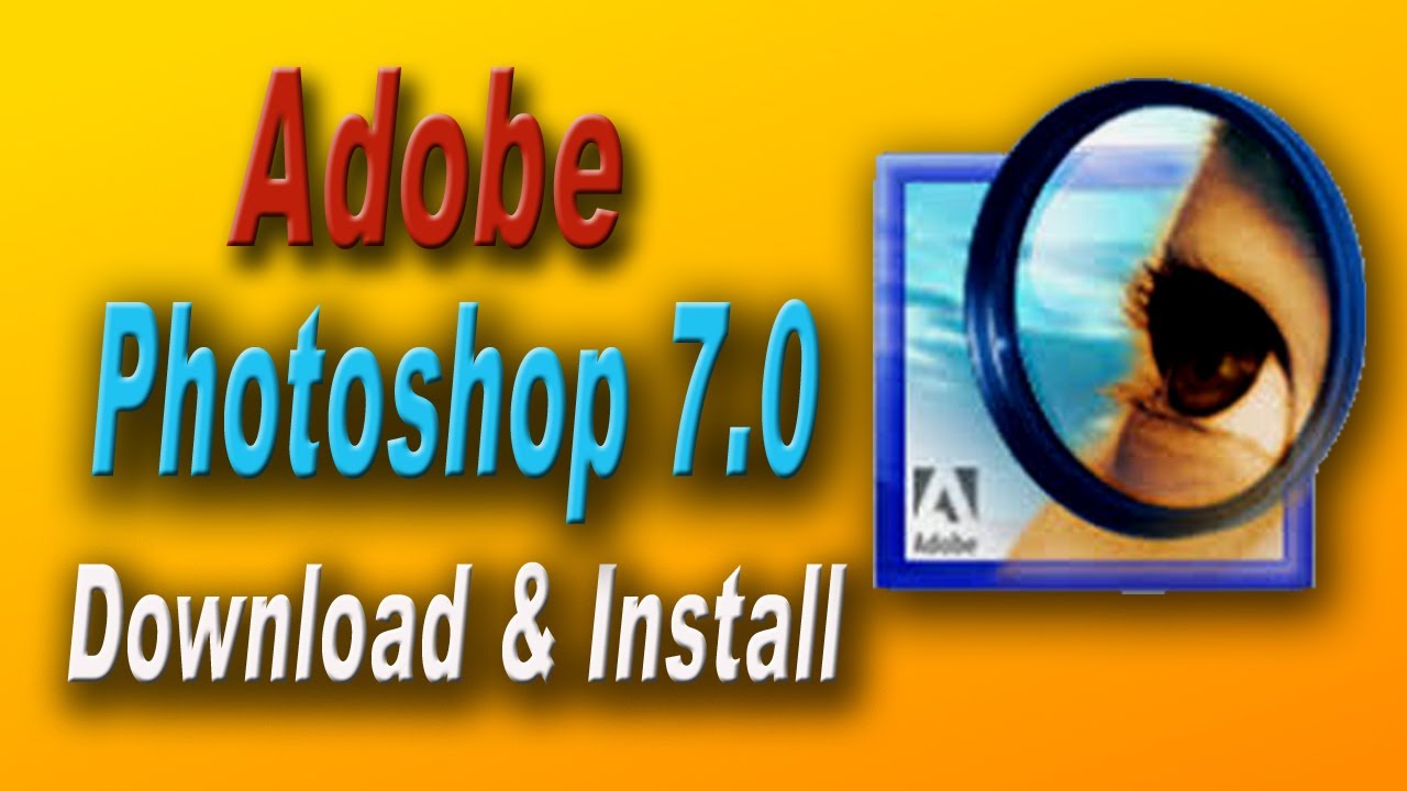 Adobe Photoshop7.0 Full version Free download - YouTube