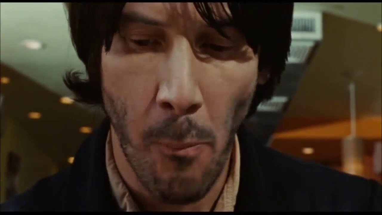 Keanu eating a cupcake with sad Halo music - YouTube