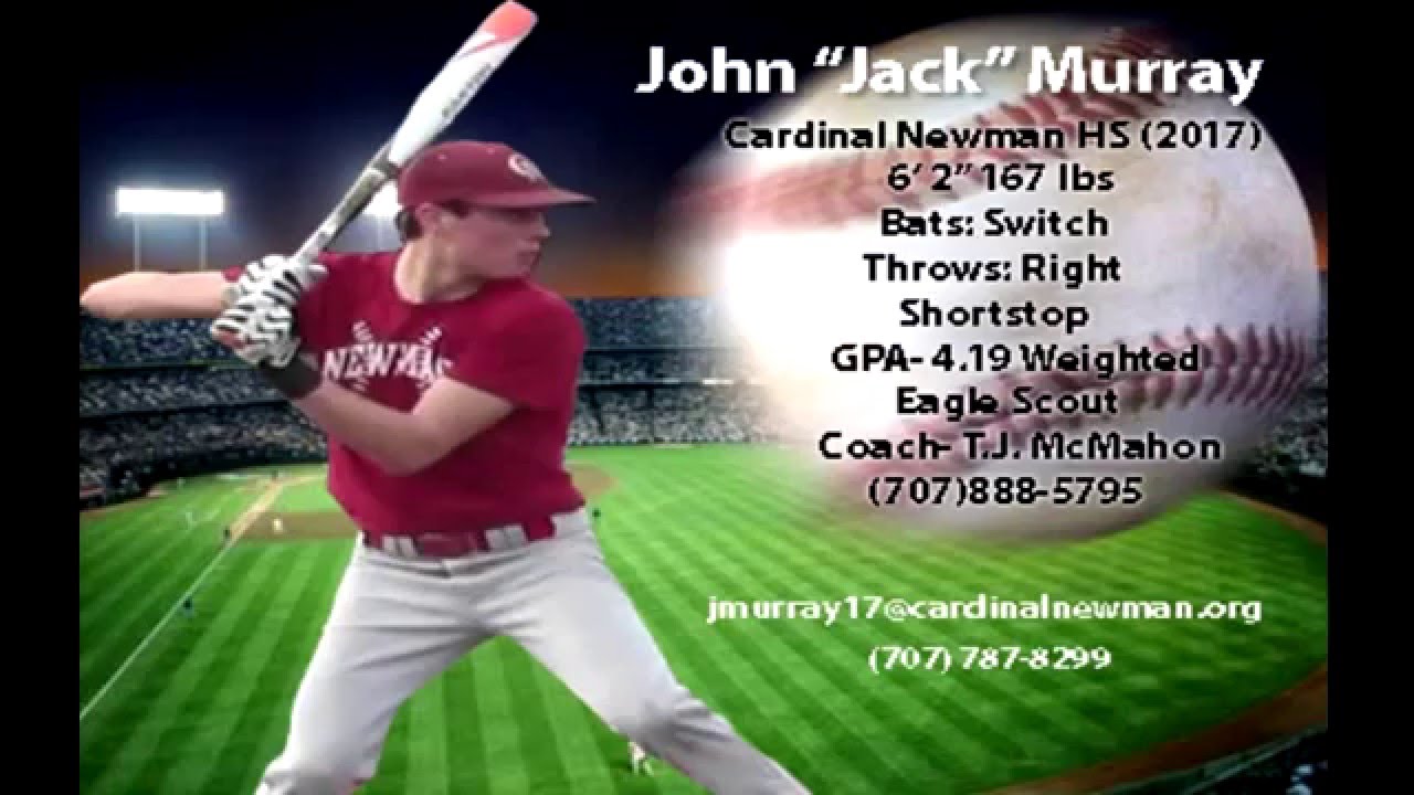 Jack Murray- Baseball Skills Video - YouTube