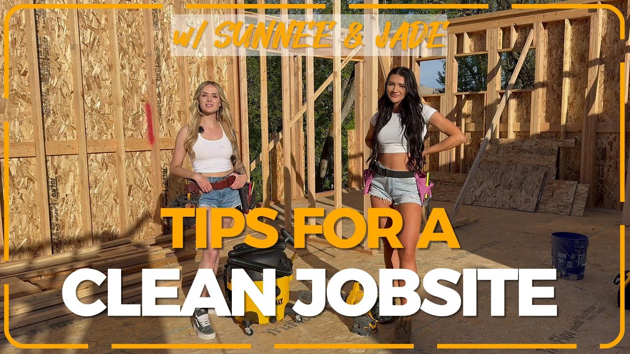 Tips For A Clean Jobsite - YouTube
