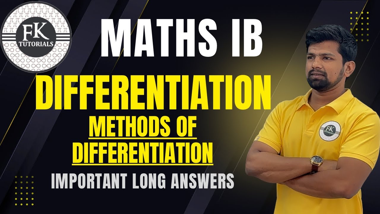 Differentiation Important LAQs | Maths IB | Intermediate First Year ...