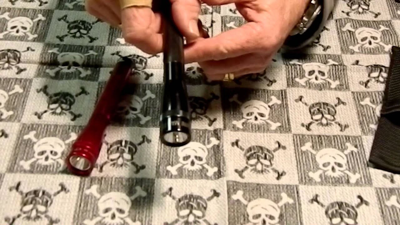 Mini mag light led comparison - YouTube