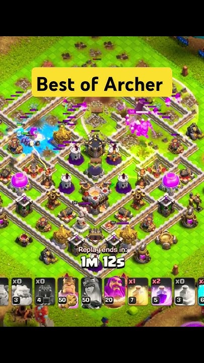 th11 attack strategy || best th11 grand army attack #clashofclans #sorts #coc #viralvideo # ...