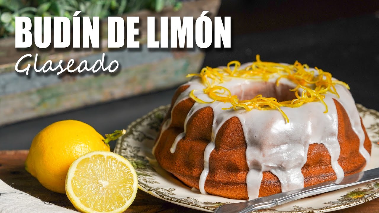 Budín de Limón con Glasé Real | Súper esponjoso - YouTube
