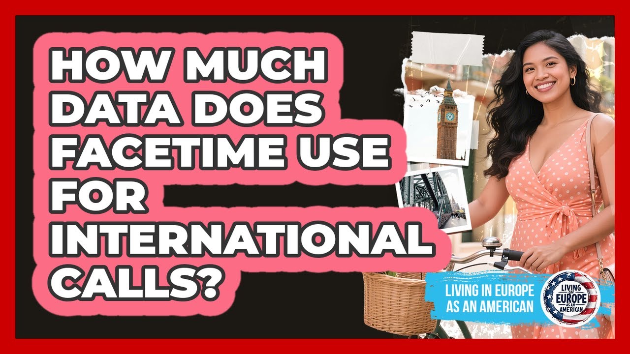 How Much Data Does FaceTime Use For International Calls? - YouTube