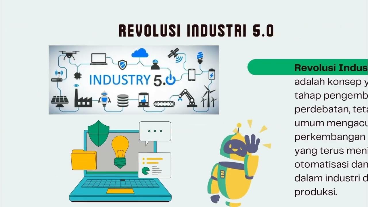 Tugas Penjelasan revolusi industri 1.0 sampai 5.0 dan peran mahasiswa teknik mesin - YouTube