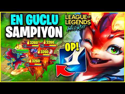 WILD RIFT'İN EN GÜÇLÜ ŞAMPİYONU: SMOLDER!