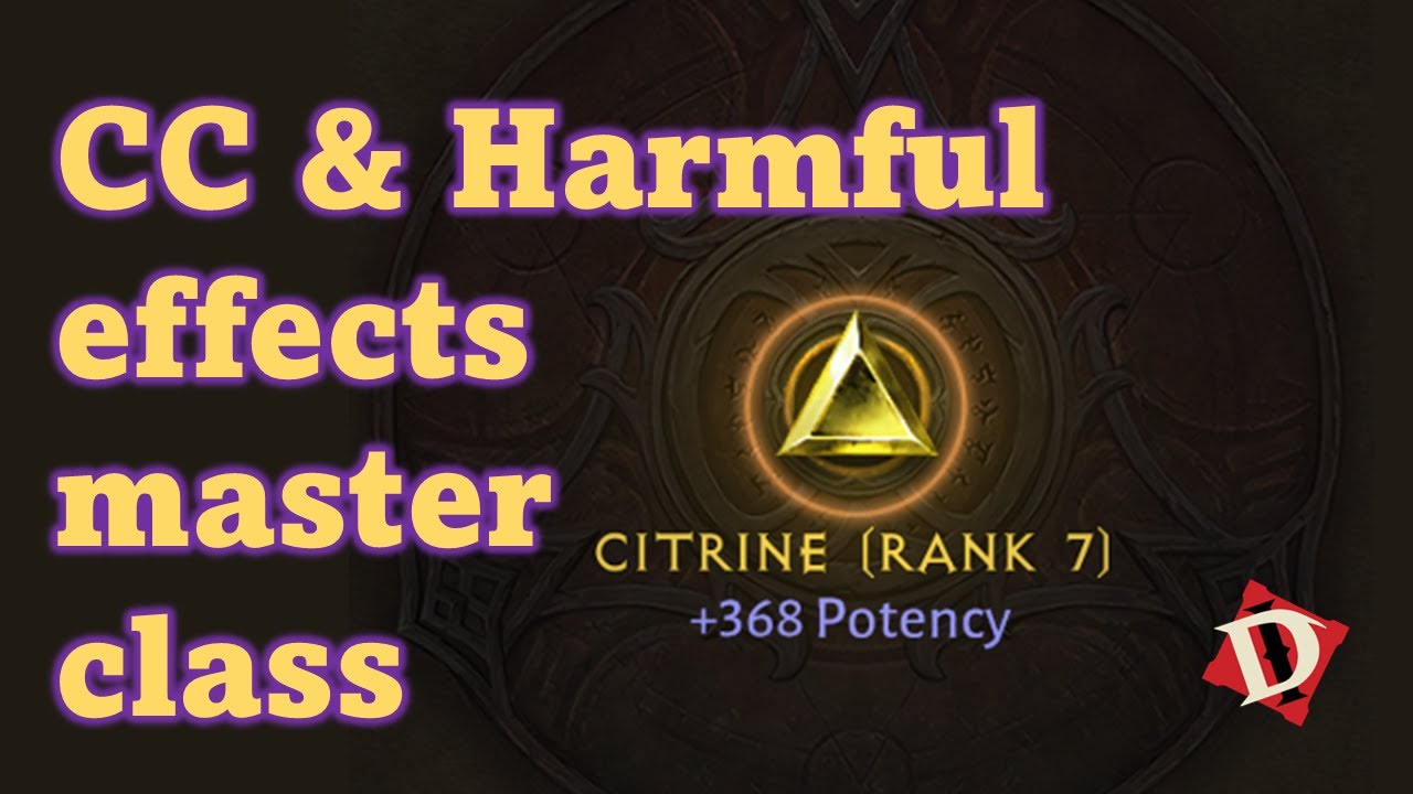 Potency & Harmful effects fully explained | Diablo Immortal - YouTube