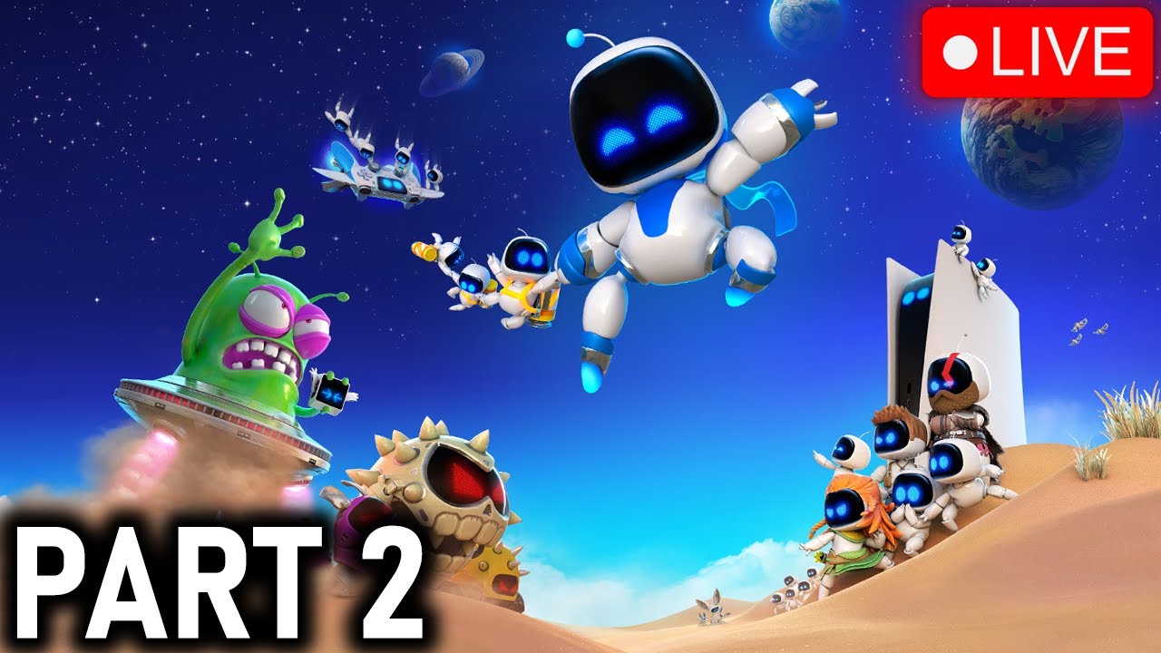 🔴This Is The BEST PS5 Exclusive! | Astro Bot Part 2 - YouTube