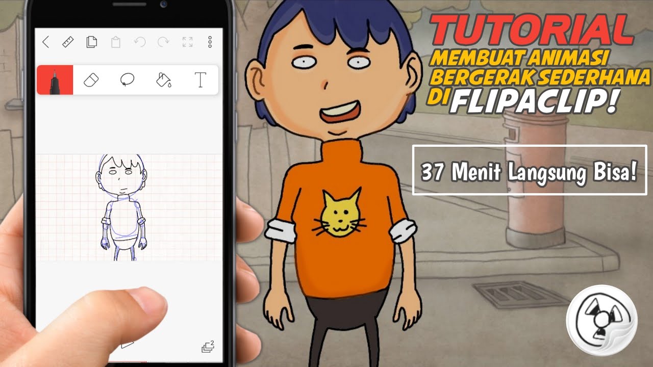 Tutorial Membuat Animasi di Flipaclip Android! - YouTube