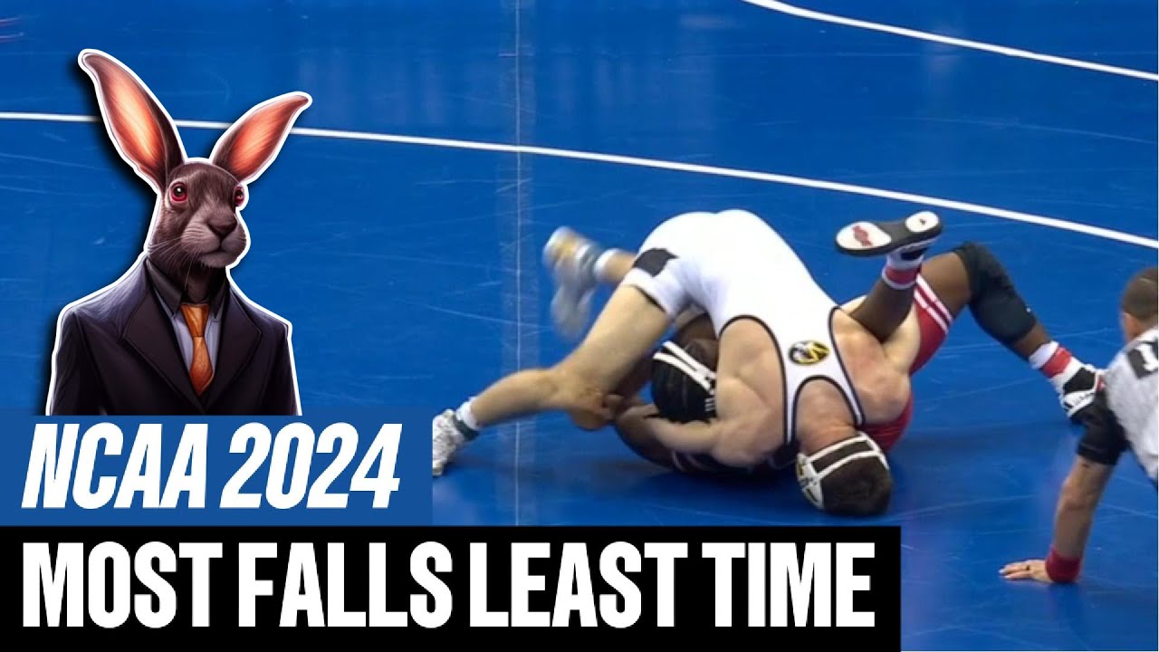 Every Pin from the NCAA Wrestling Tournament 2024 - YouTube