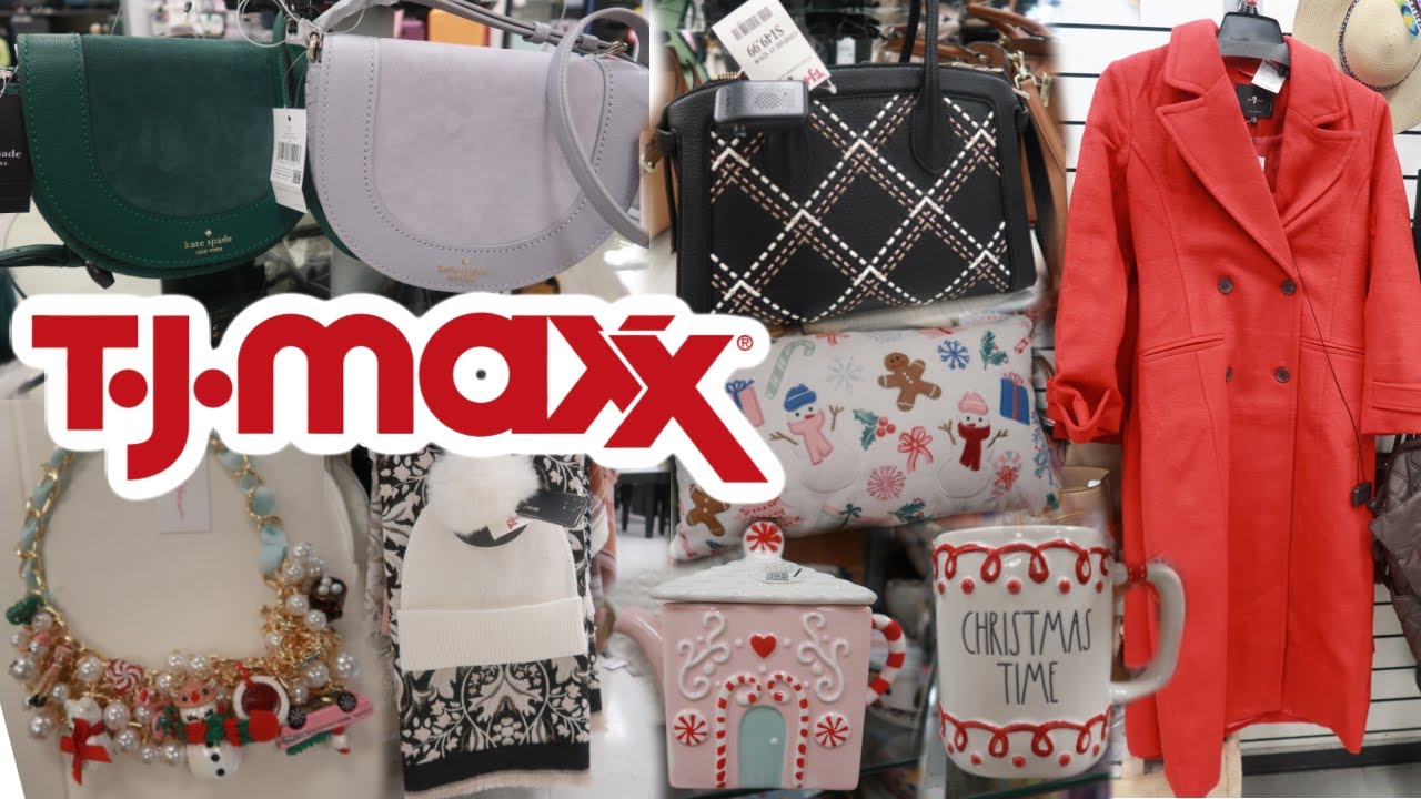 TJMAXX * NEW FINDS* BAGS/DECOR & MORE - YouTube