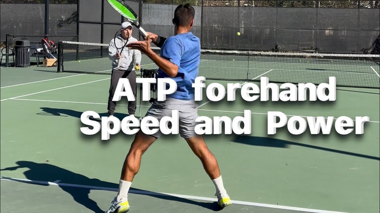 How ATP players hit hard, recover fast and always on balance? - YouTube