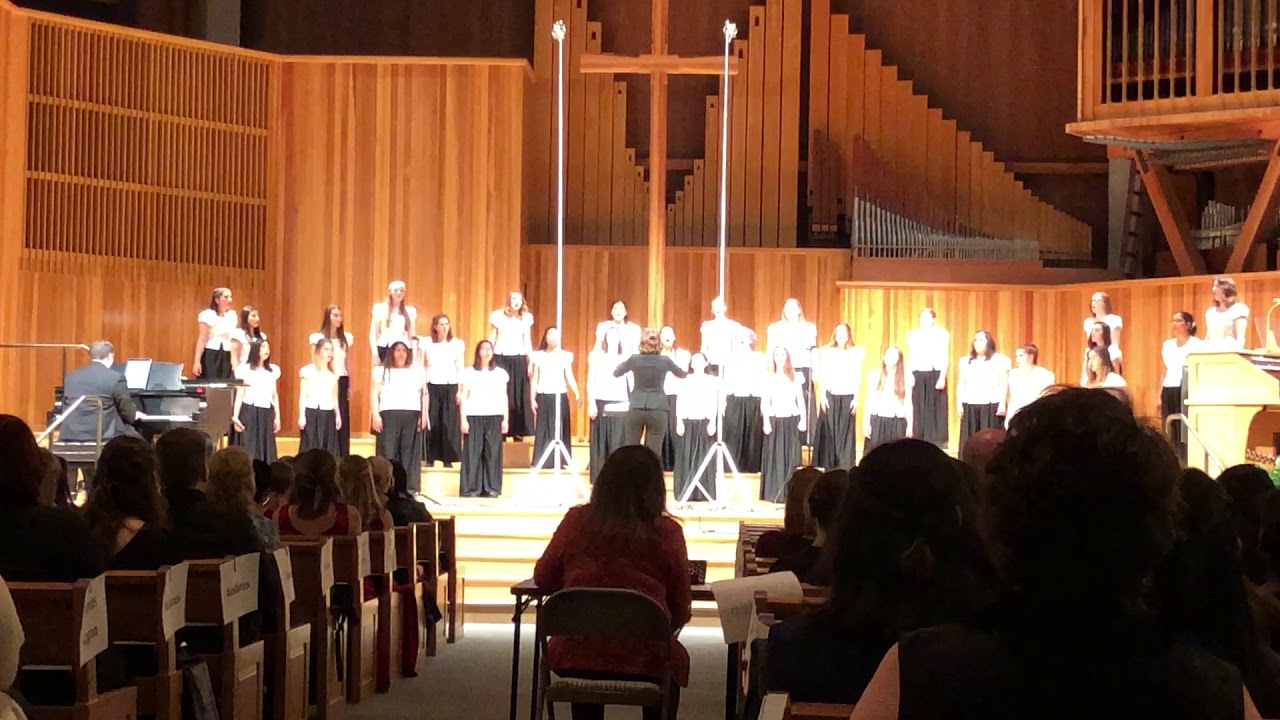 "No Time" arr. by Susan Brumfield - Liberty HS Women's Ensemble - YouTube