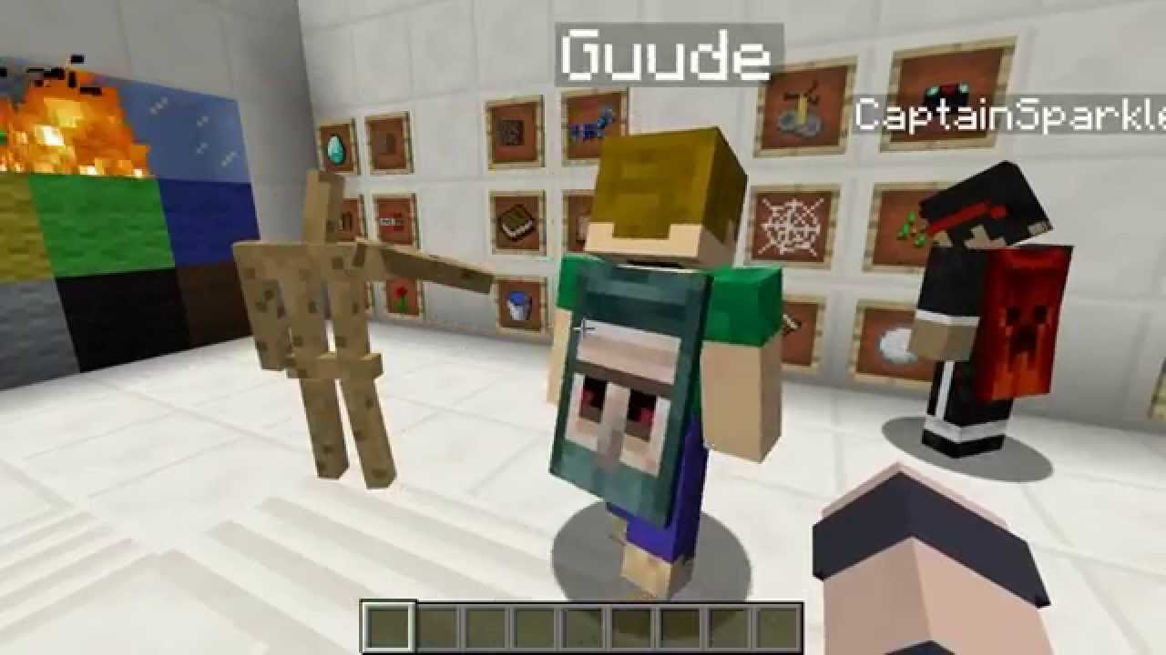 Minecraft - Xbox Kinect Guessing Game - YouTube
