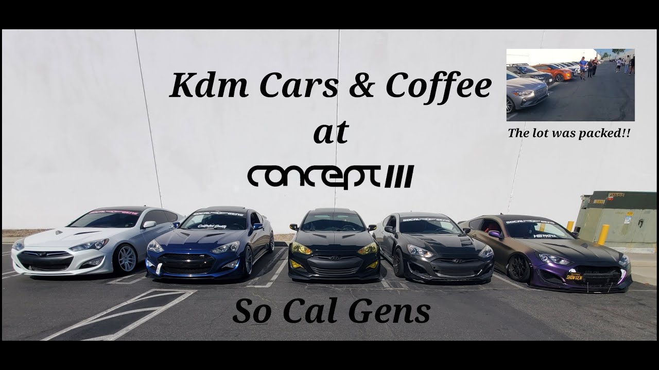 KDM Cars & Coffee at CONCEPT 3 - YouTube