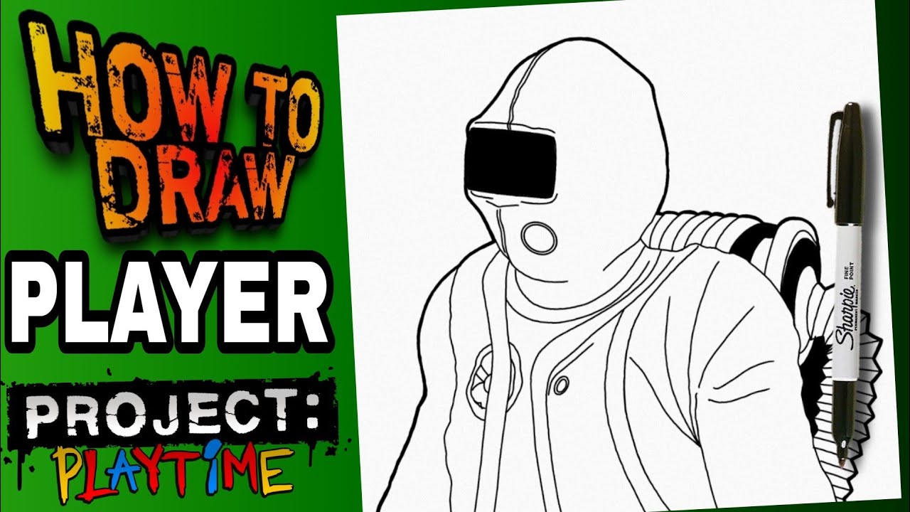 TO DRAW PLAYER FROM PROJECT PLAYTIME | como dibujar a player de project ...