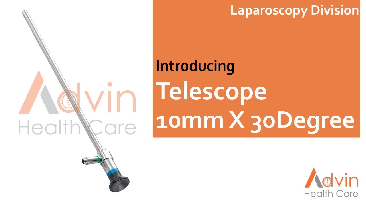 Telescope 10mm 30Degree / Laparoscopic Telescope - YouTube