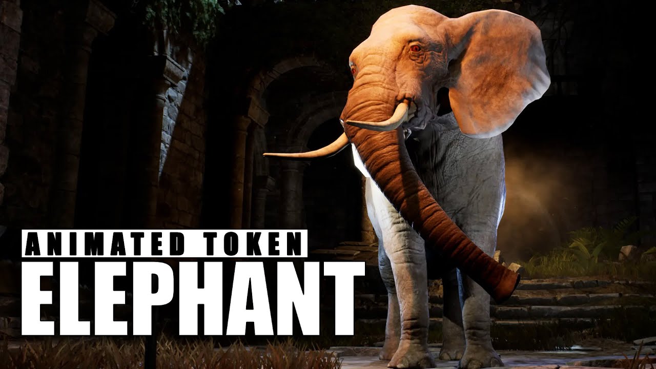 Elephant | Beneos DnD Tokens, Spells & Loot - YouTube
