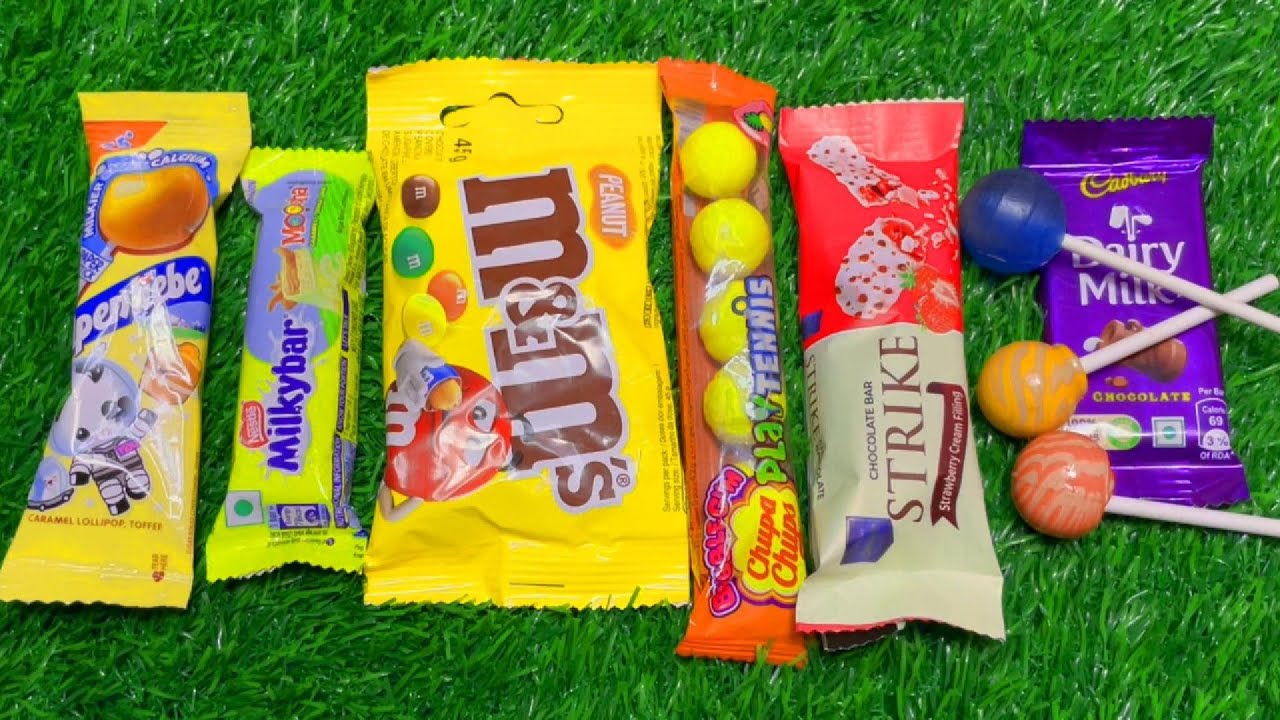 Unpacking Yummy Candy ,Lollipops and Sweets lChocolate ASMR lASMR Most ...