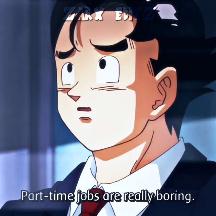 Goku becomes an employee for the first time(Security Guard)😂💀#anime # ...