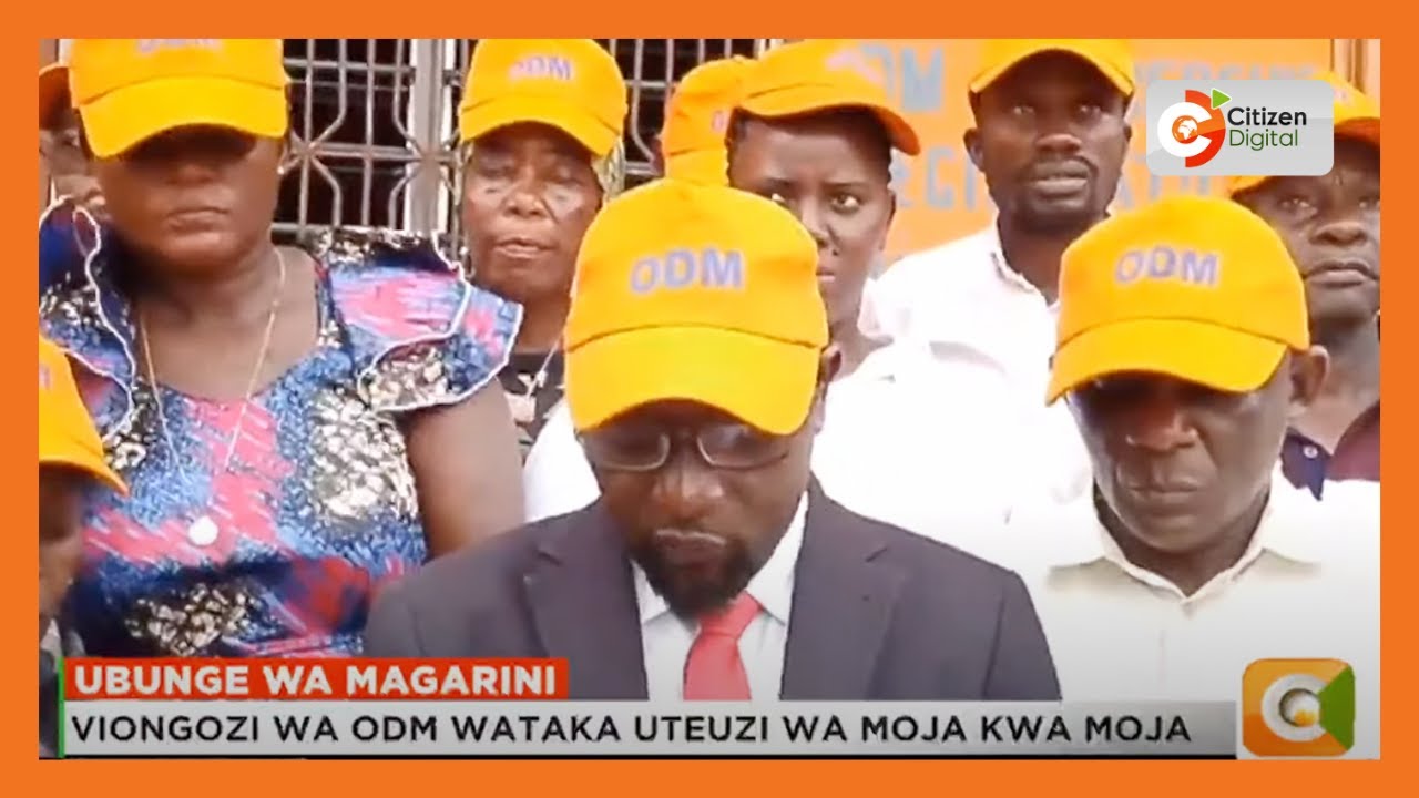 Viongozi wa ODM wataka uteuzi wa moja kwa moja wa Mbunge Harrison Kombe ...