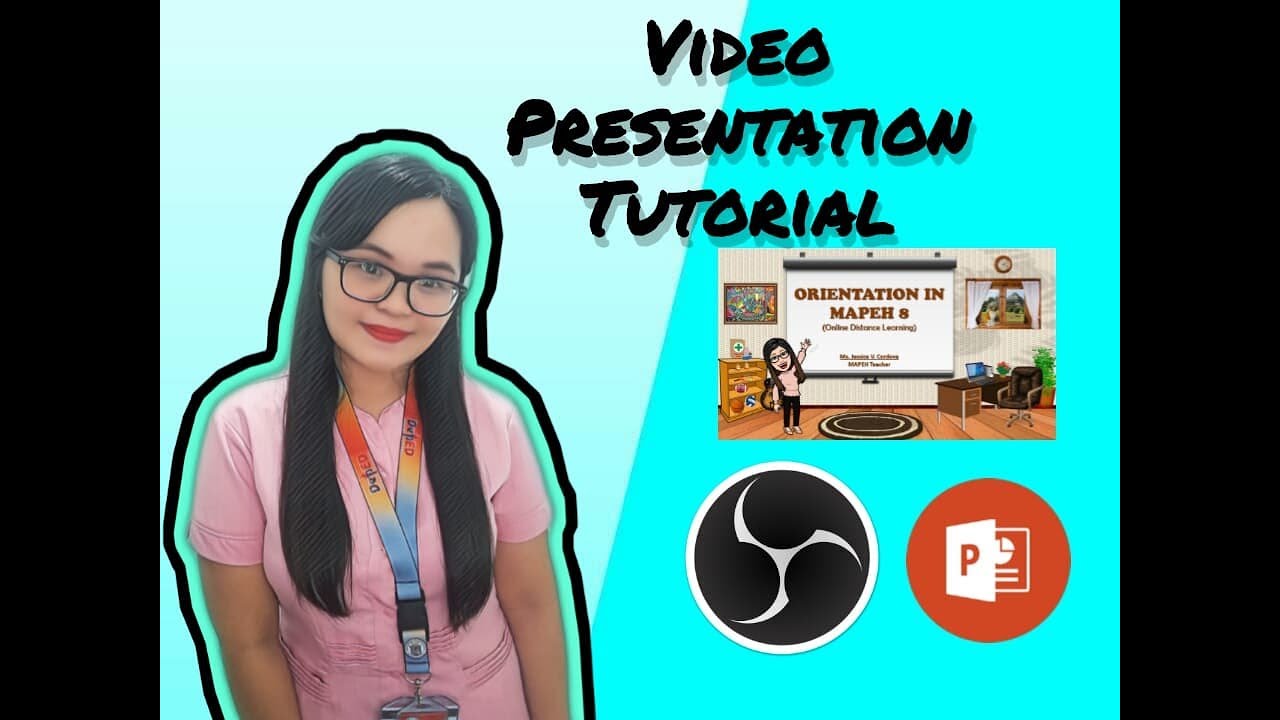 How to record Video Presentation Using OBS for Online Teaching - YouTube