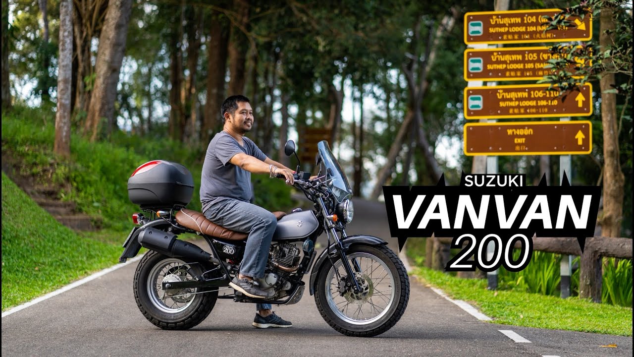 Suzuki VanVan 200 - YouTube