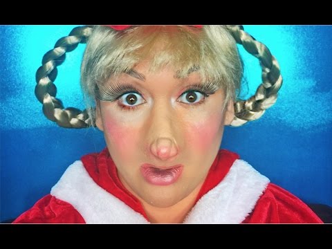 CINDY LOU WHO MAKEUP TUTORIAL! - YouTube