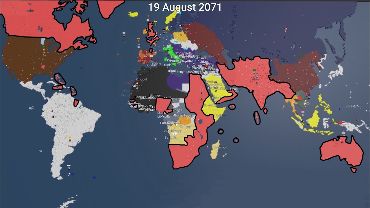 British Empire Timelapse | Nations Roleplay 2 - YouTube