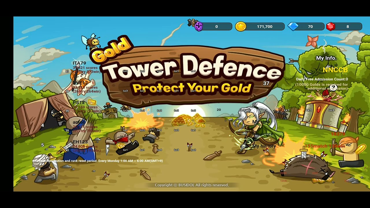 gtd my account legendary tower pvp top 8🤩🤩🤩 - YouTube