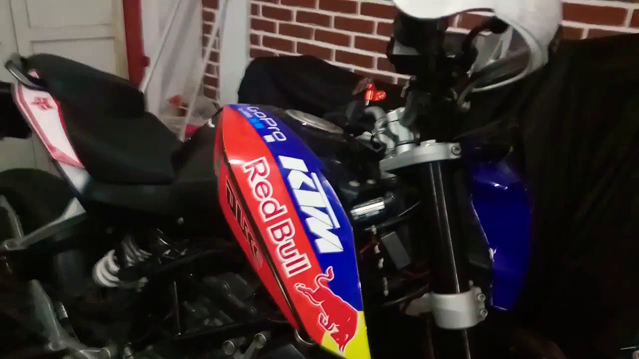 KTM DUKE 200 RED BULL LIVERY EDITION - YouTube