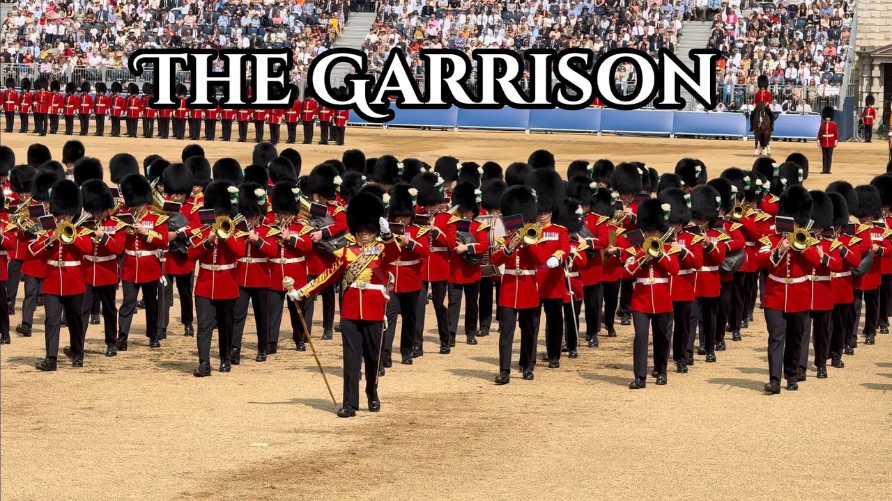 “The Garrison” by the Massed Bands of the Household Division during ...