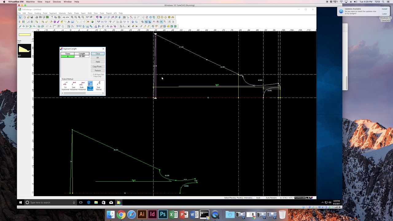 Changing Measurement Lengths of Internal Lines - YouTube