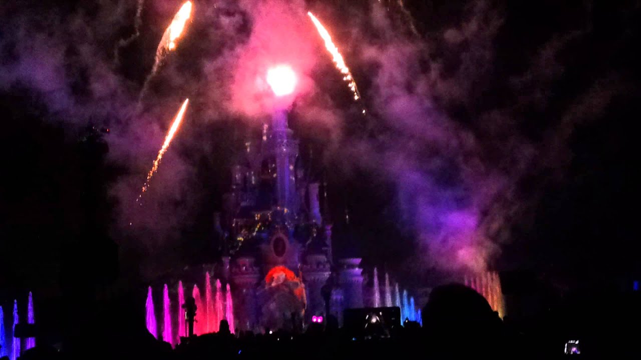 Fireworks at Euro Disney - YouTube