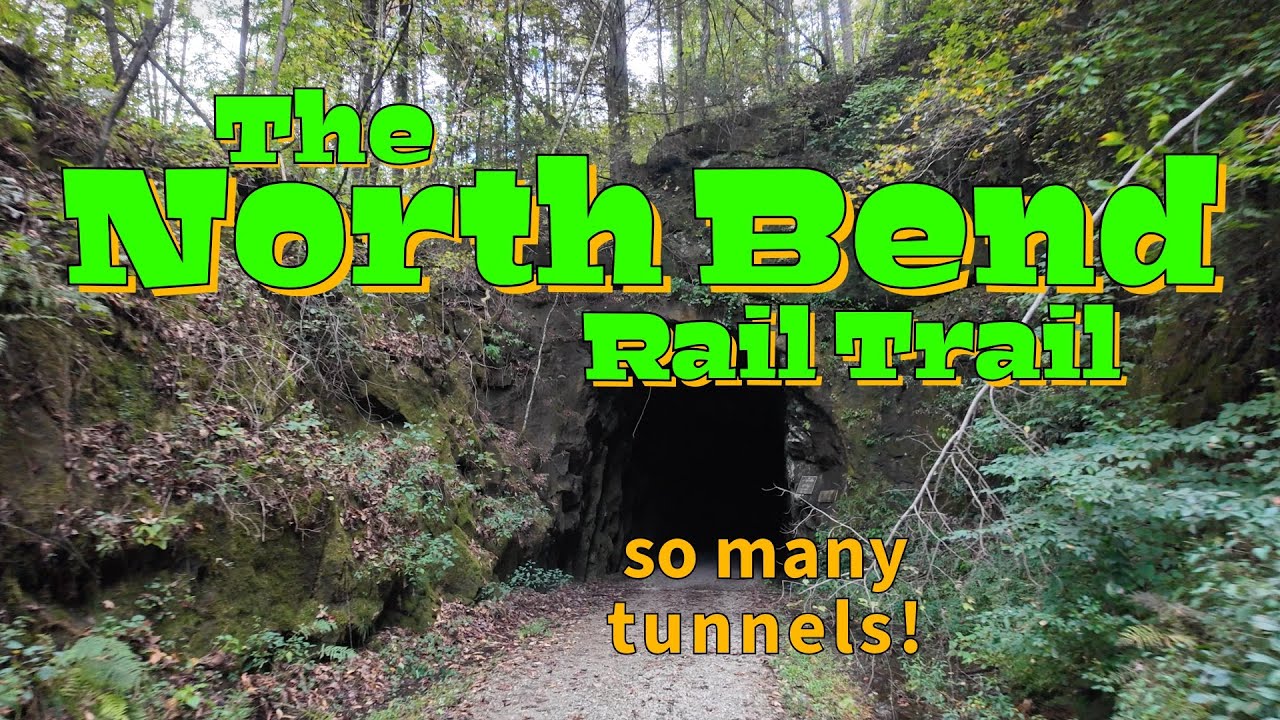 So Many Tunnels I Lost Count (The North Bend Rail Trail) - YouTube